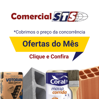 Comercial STS Construção - Tudo para sua obra em um só lugar!